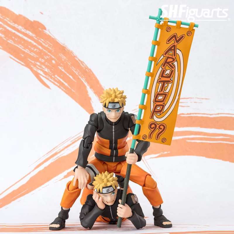 Jual 𝗕𝗔𝗡𝗗𝗔𝗜 Shf Naruto Uzumaki Narutop99 / Narutop 99 Edition ...