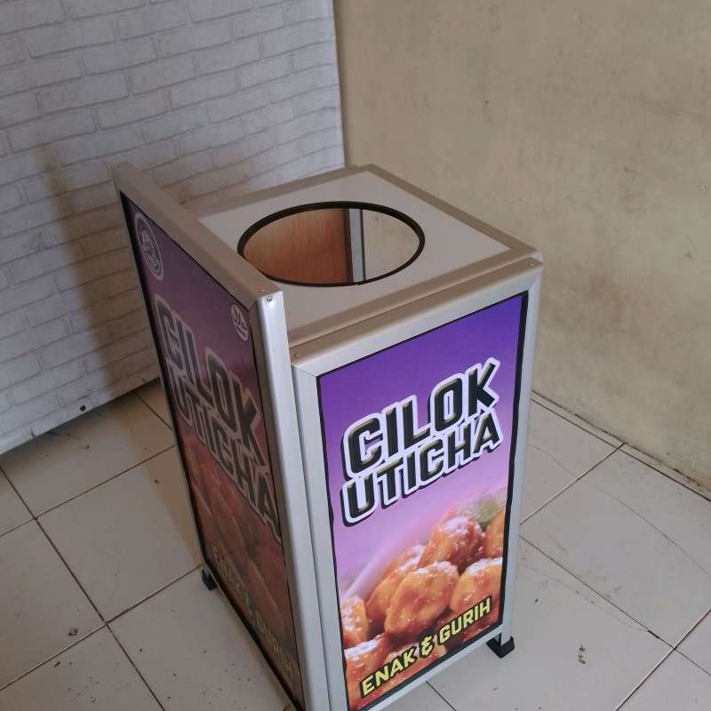 Jual Booth Portable Meja Lipat Rombong Mini Untuk Jualan Pentol Bakso ...