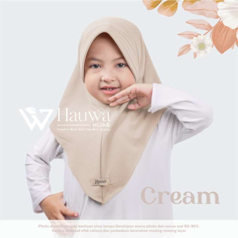 Jual Bergo Hamidah Anak 6 S/d 12 Tahun Hauwa Jersey Super - Bw Di ...