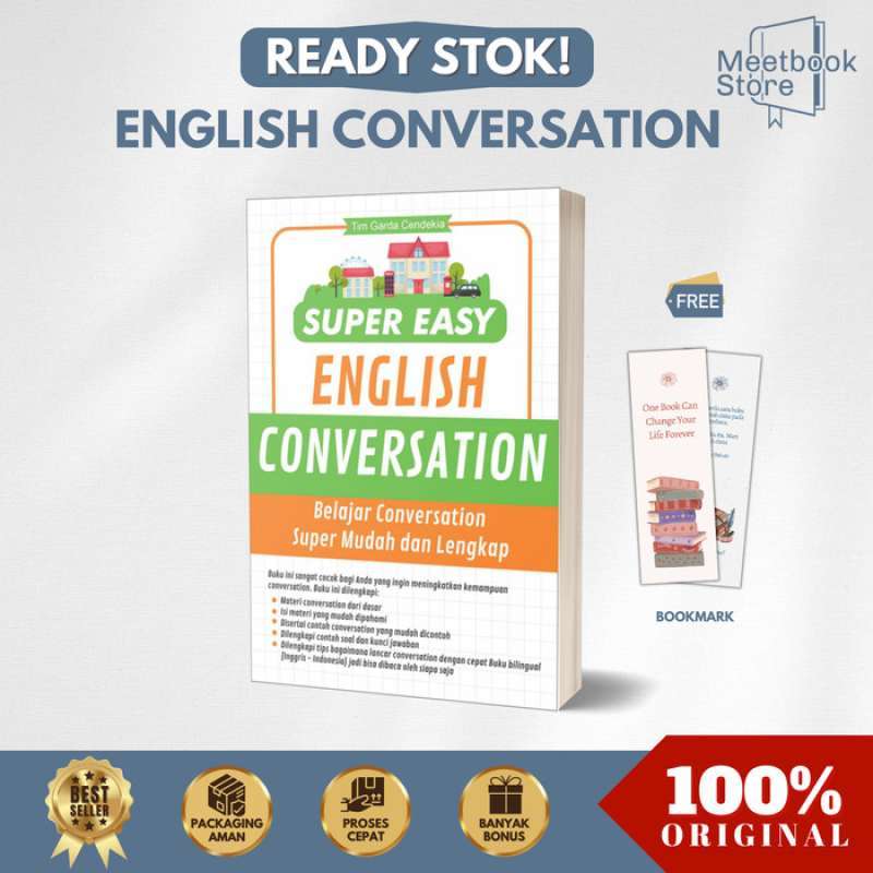 Jual Paket Super Easy English Grammar-vocabulary-16 Tenses-conversation - Conversation Di Seller ...
