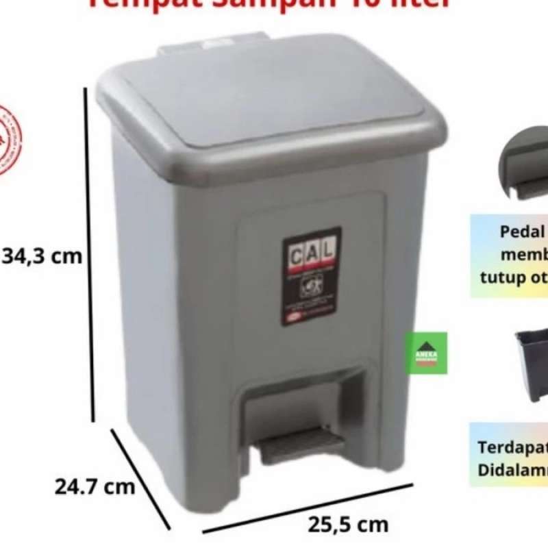 Promo Tempat Sampah Injak Shinpo (varian Ukuran)/tong Sampah Injak ...