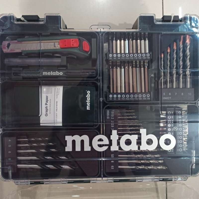 Promo Powerx Sb 12 Set Metabo Bor Cordless Hammer Drill Diskon 23% Di ...