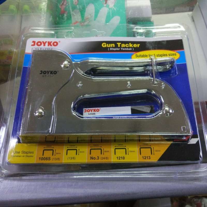 Promo Gun Tacker Gt 702 Stapler Tembak + Bonus Isi 1210s Diskon 23% Di ...