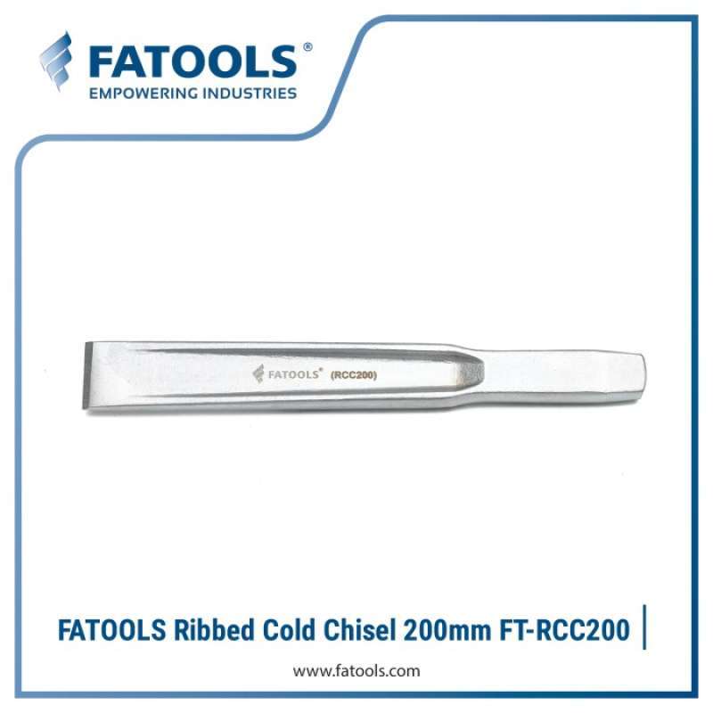 Promo Fatools Rcc200 Ribbed Cold Chisel 200mm Pahat Diskon 23% Di ...