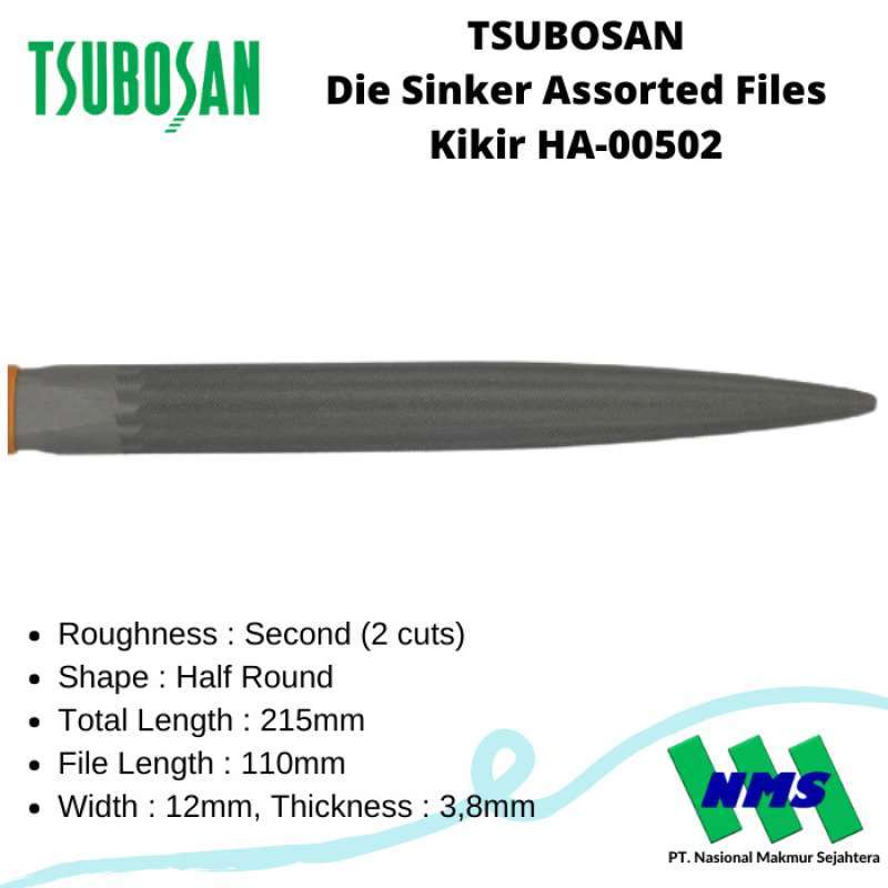 Promo Tsubosan Kikir Ha-00502 Satuan Diskon 23% Di Seller Kulee Store ...