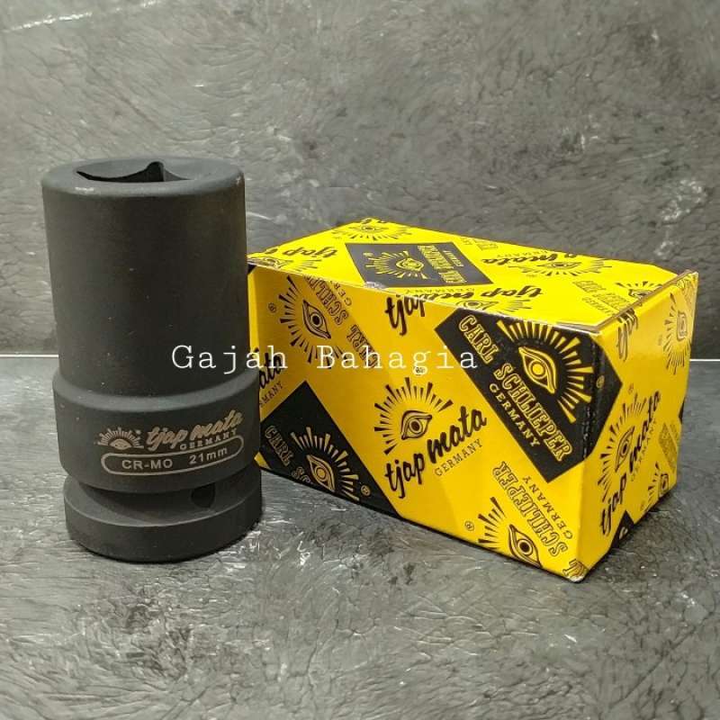 Promo Mata Sock Deep Impact 1 Inch 21mm 4pt Segi Kunci Roda Impact Tjap ...