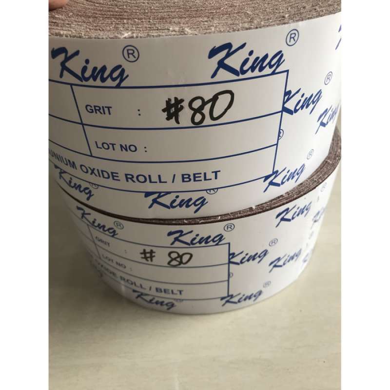 Promo Amplas Roll Kain King Grit 80 4x50 Meter Diskon 23% Di Seller ...