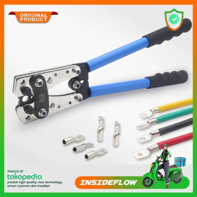 Promo Tang Skun Ferrule Crimping Press Kawat Kabel Ferrules Tool Kit Hx ...