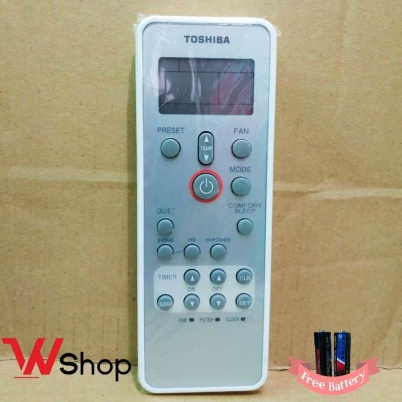 Promo Remot/remote Ac Toshiba Original - Air Conditioner Diskon 23% Di ...