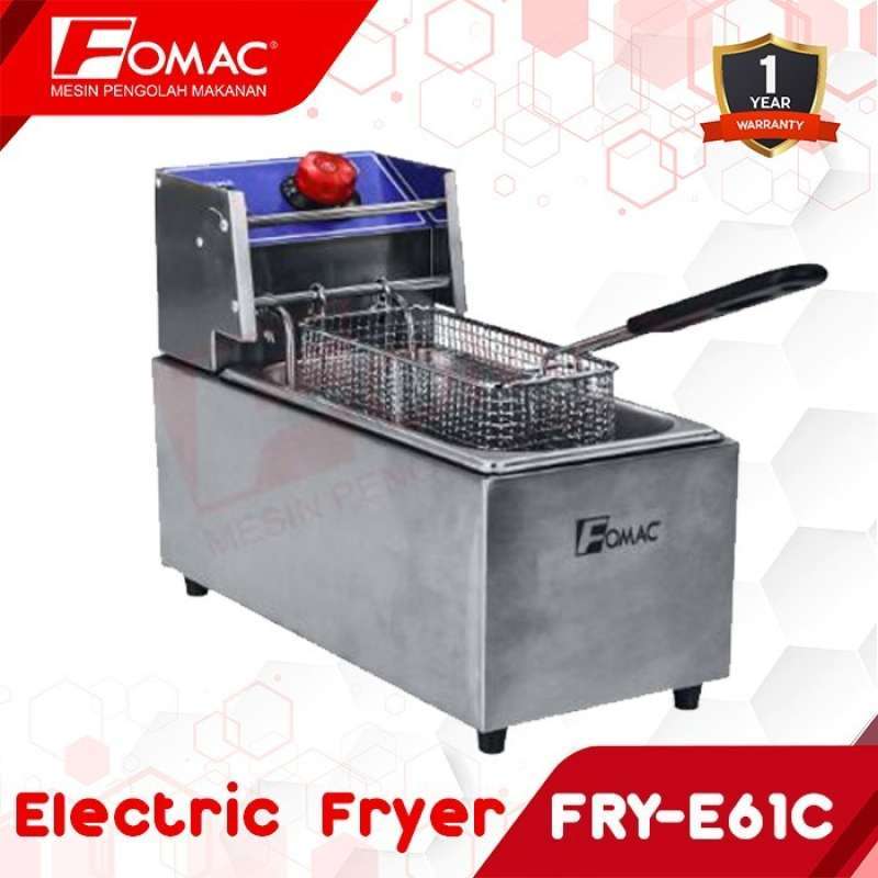 Promo Fomac Electric Deep Fryer Fry-e61c Mesin Penggorengan Elektrik 1 ...