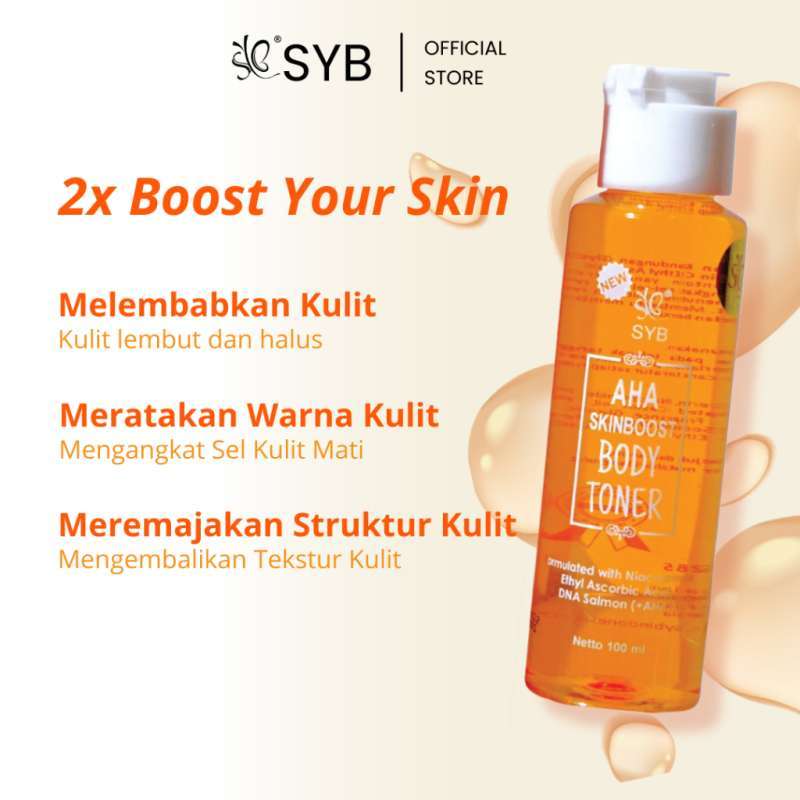 Jual New Syb Aha Skinboost Body Toner 100 Ml Di Seller Syb - Bulak ...