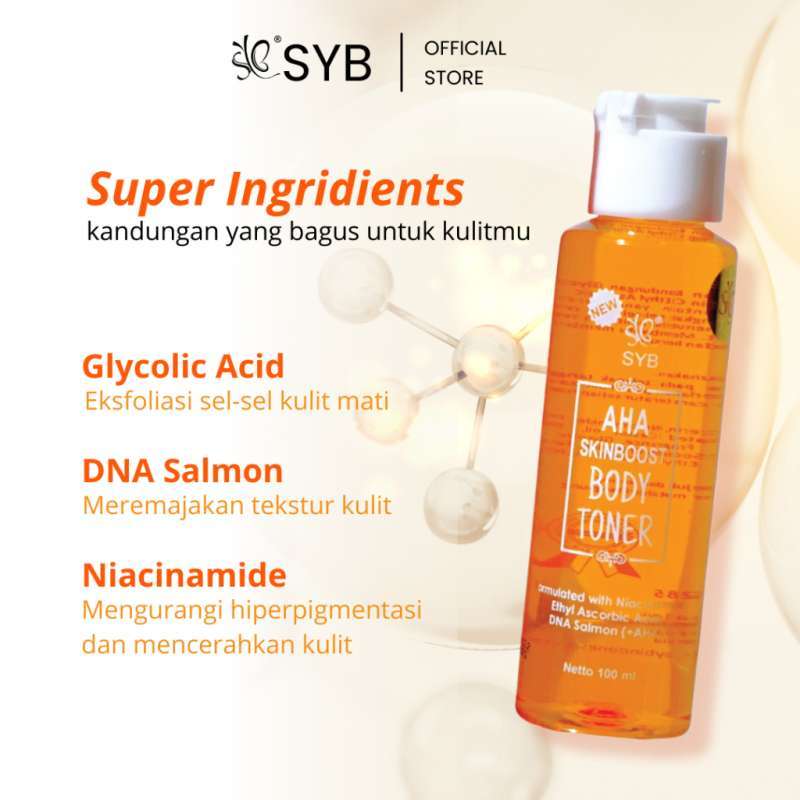 Jual New Syb Aha Skinboost Body Toner 100 Ml Di Seller Syb - Bulak ...