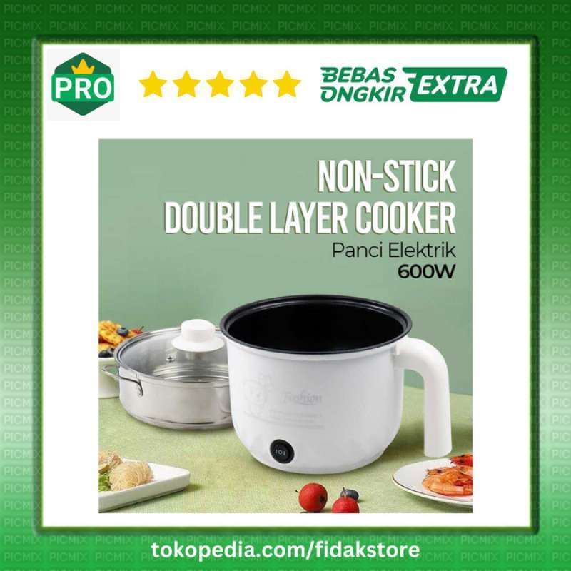 Promo Panci Elektrik Mini Hot Pot Panci Listrik Memasak Nasi Mie Rebus ...