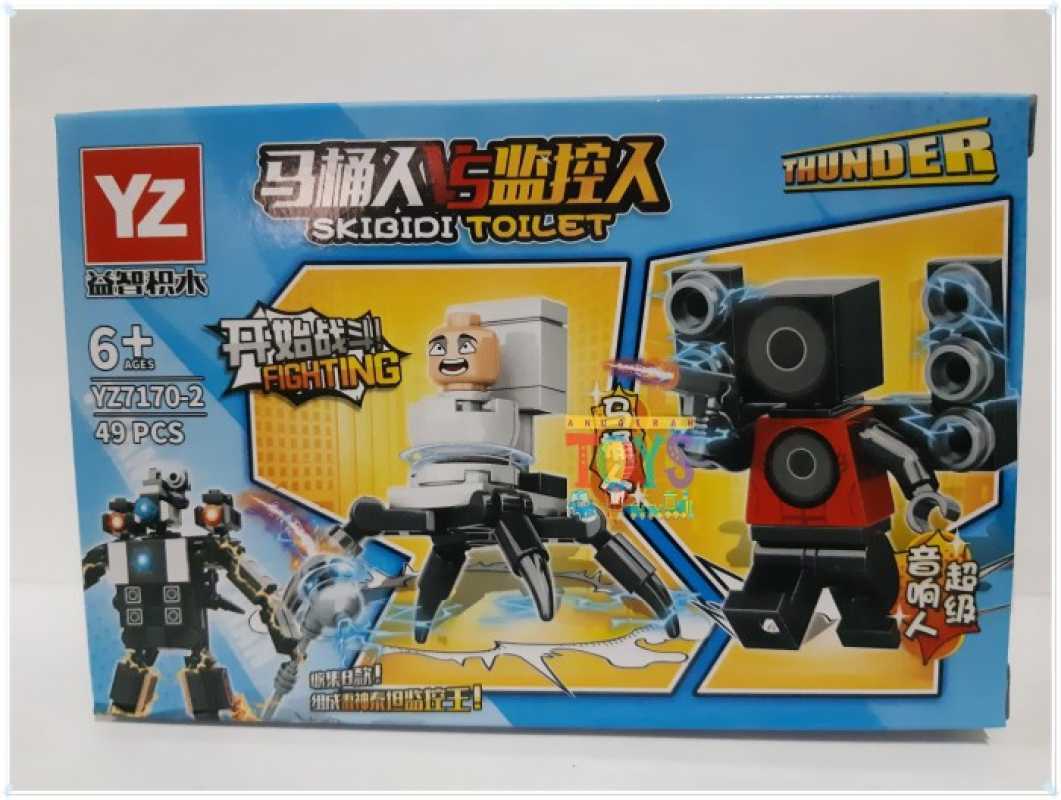 Promo Mainan Brick Skibidi Toilet - Figure Model Building Block ...