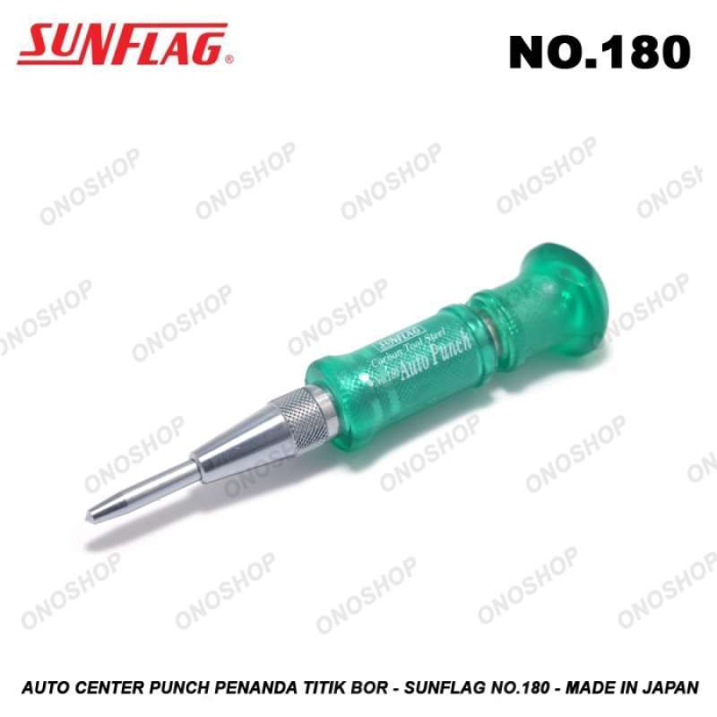 Promo Auto Center Punch Penitik Penanda Titik Bor - Sunflag No.180 - Japan Diskon 23% Di Seller ...