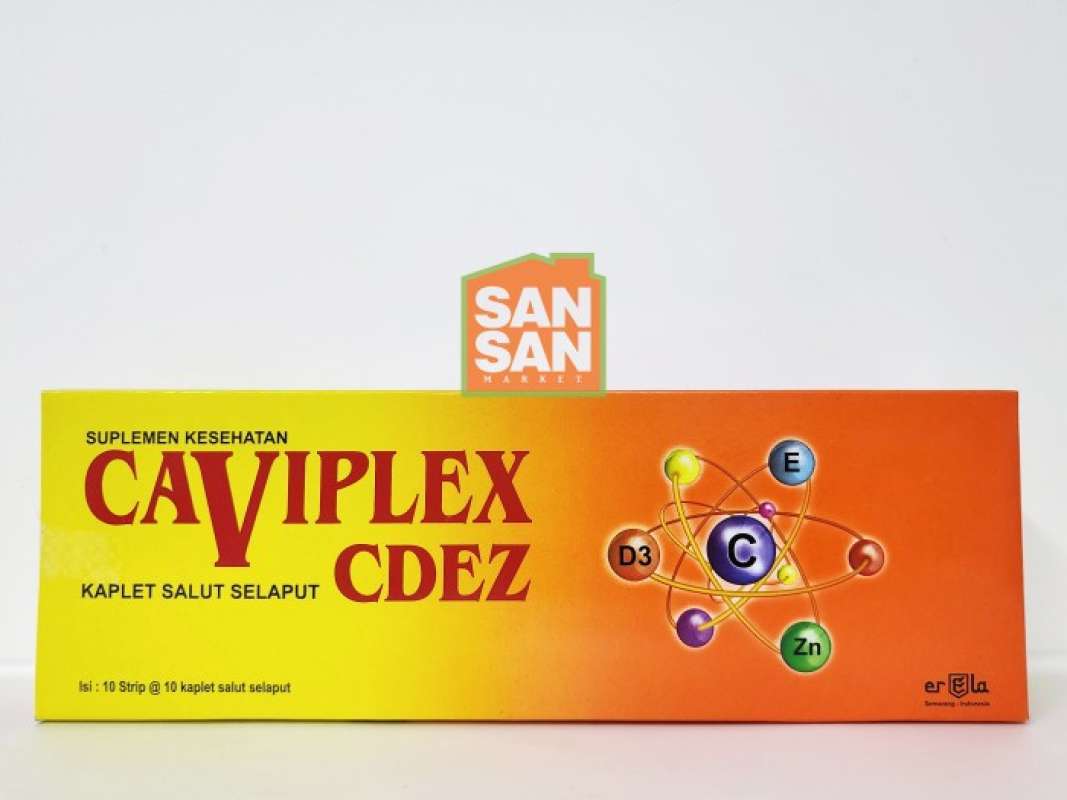 Jual Caviplex Cdez Box Isi 100 Kaplet Di Seller Sansan Market - Bungur ...