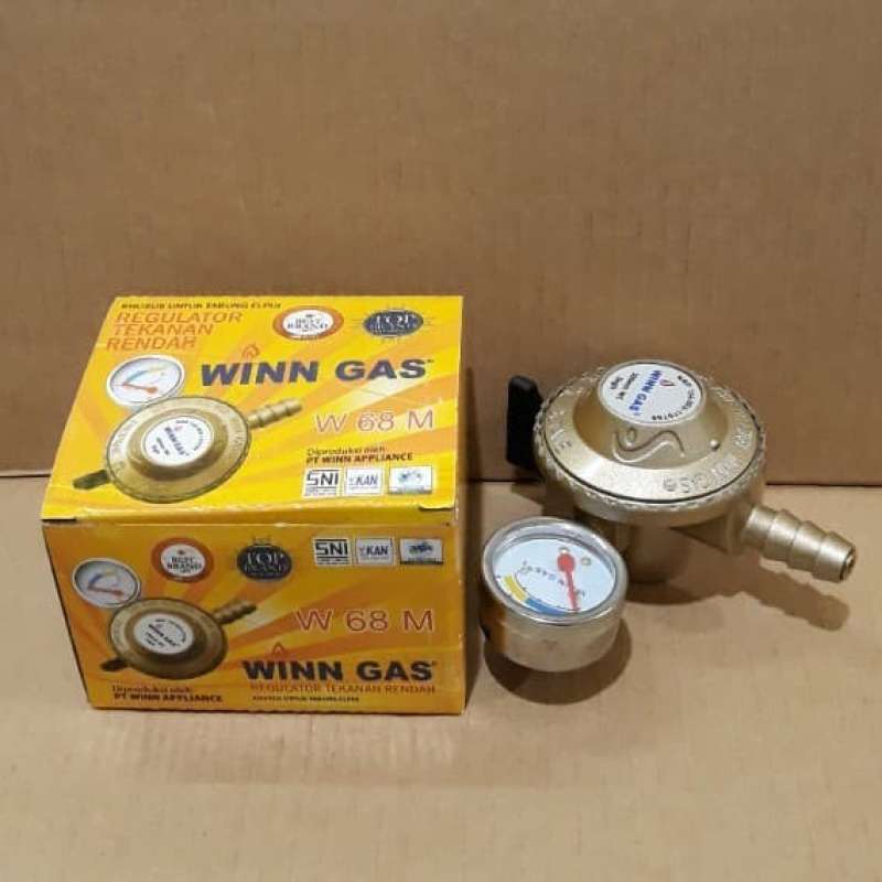 Promo Regulator Winn Gas Meteran Regulator Tekanan Rendah Diskon 23% Di ...