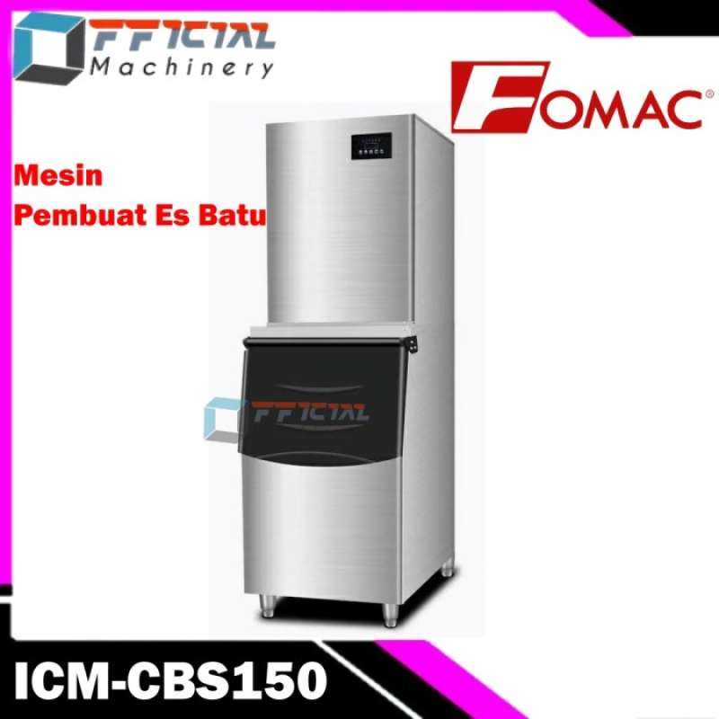 Promo Fomac Ice Cube Machine Icm-cbs150 / Mesin Pembuat Es Batu Diskon ...