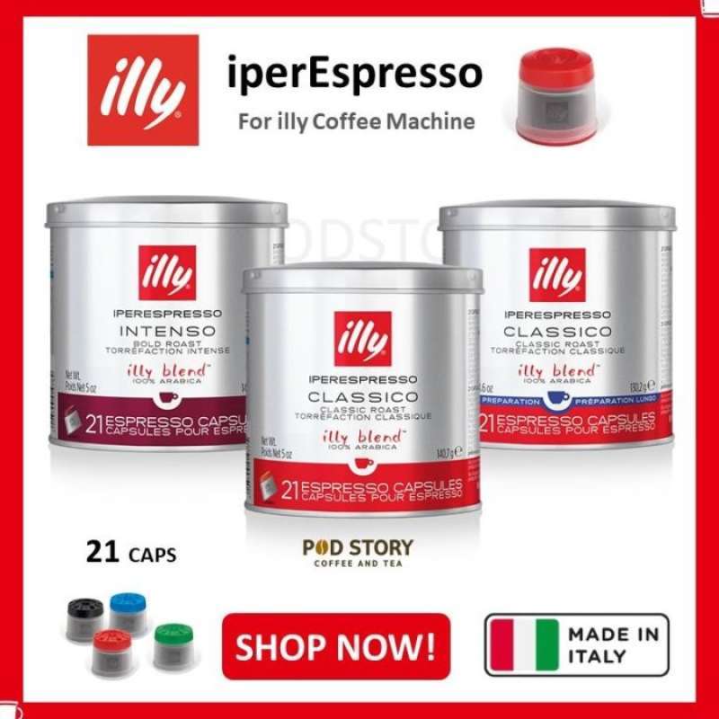 Promo Illy Coffee Capsule (iperespresso Machine) Medium/classic Roast ...