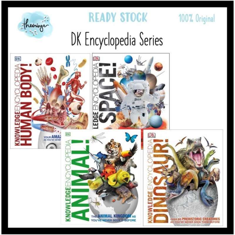 Jual Dk Knowledge Of Encyclopedia Human Body Animals Dinosaur Space ...
