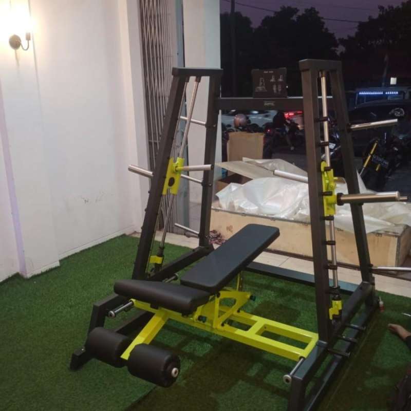 Jual Power Smith Machine Dual System Upper Dhz D602 Chest Pusher Di ...
