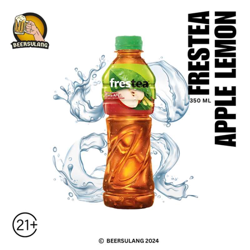 Jual Frestea Apple Lemon Botol 350ml [beersulang 100% Original] Di ...