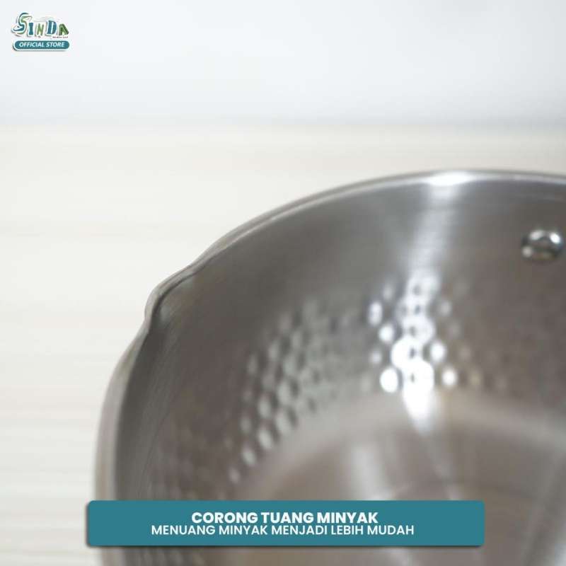 Jual Ssa Sinda Panci Susu Milk Pot Stainless 20cm Tutup Stainless ...