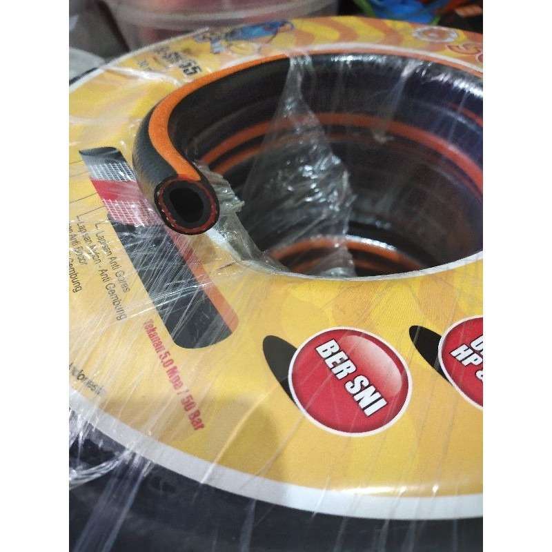 Jual Ssa Selang Gas Solid Hitam 5 Lapis Merk Solid/selang Gas Lpg Untuk ...