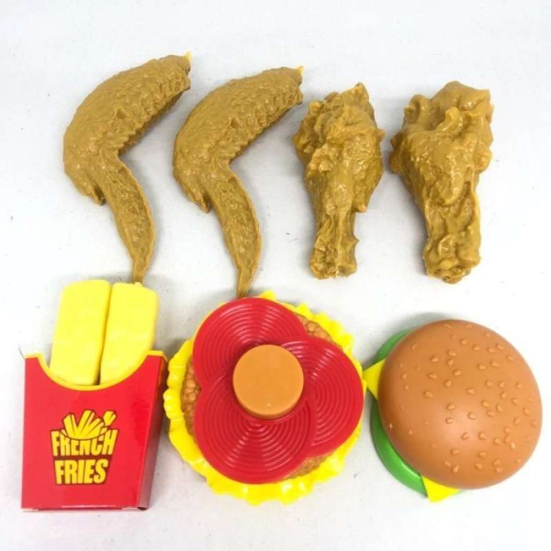Promo Mainan Anak Makanan Ayam Goreng Fast Food/ Mainan Anak Burger ...