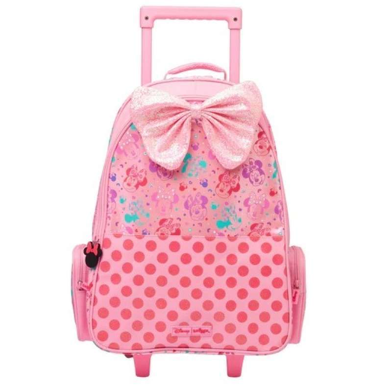 Jual Koper Anak Smiggle Trolley Bag Backpack Tas Dorong Smigle Roda ...