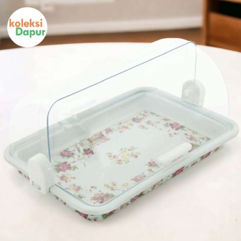 Promo Tempat Roti Kue Vicenza Pa139 Melati + Tutup, Wadah Saji Food ...