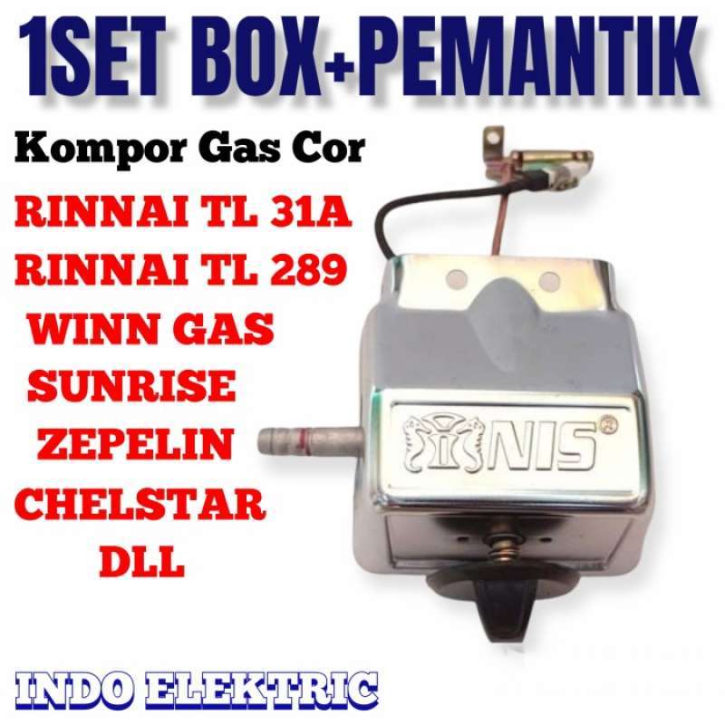 Jual Mesin Pemantik Kompor Gas Cor Mata Api Seribu Rinnai Tl 289 Original - Pemantik Kw Di ...