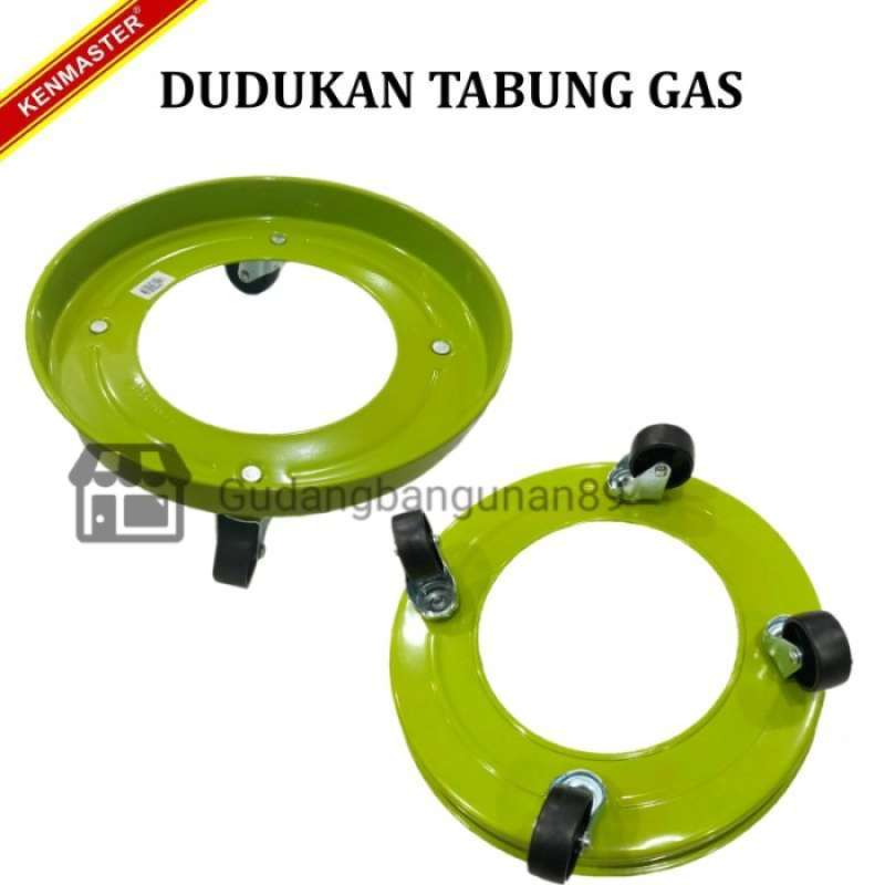 Jual Tatakan Roda Alas Tabung Gas Lpg Elpiji Galon Air Bahan Besi ...