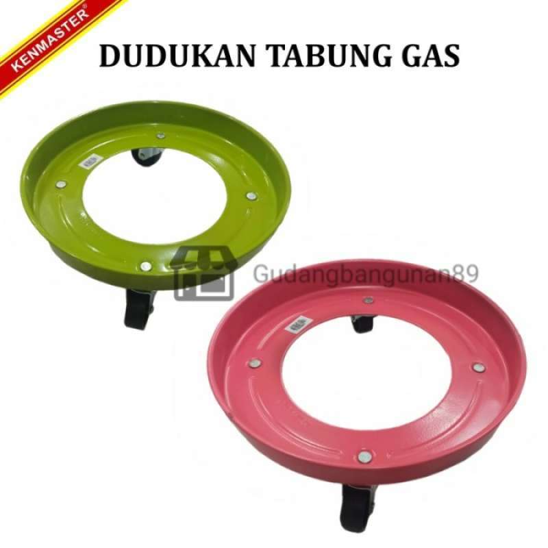 Jual Tatakan Roda Alas Tabung Gas Lpg Elpiji Galon Air Bahan Besi ...