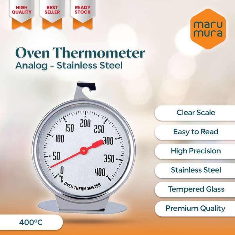 Jual Marumura Oven Thermometer Cooking Baking | Pengukur Suhu Masak ...