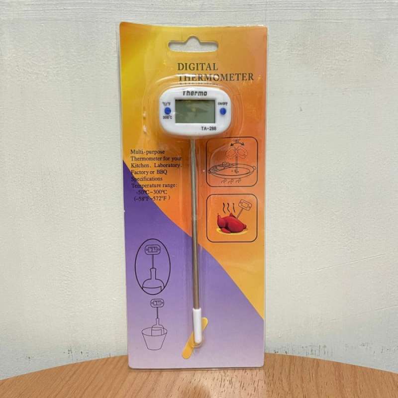 Jual Thermometer Makanan Minuman Digital Food Termometer Air Daging ...