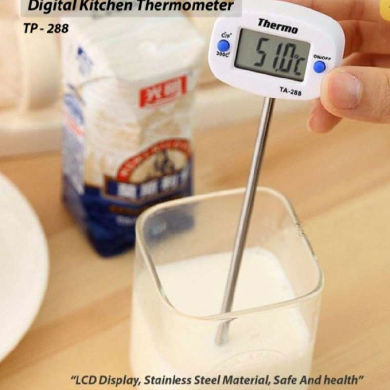 Jual Thermometer Makanan Minuman Digital Food Termometer Air Daging ...