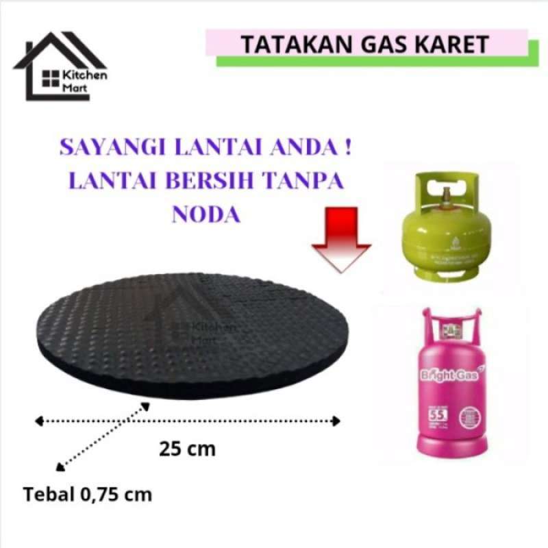 Jual Ms2503 Tatakan Alas Gas Lpg Tatakan Karet Tabung Gas Tebal Qy Di Seller Consume ...
