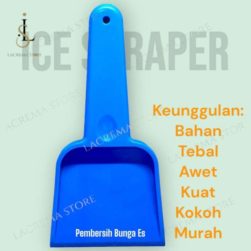 Jual Ice Scraper / Pengerok Es Batu Freezer / Sendok Bunga Es Tebal Di ...