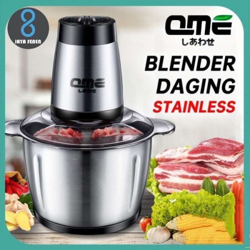 Jual Chopper Daging Multifungsi 2l Qme/ Blender Daging Makanan ...