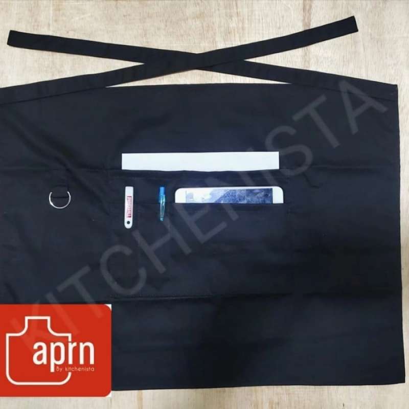 Jual Apron Setengah / Half Apron / Celemek Setengah Cotton Drill Grade ...
