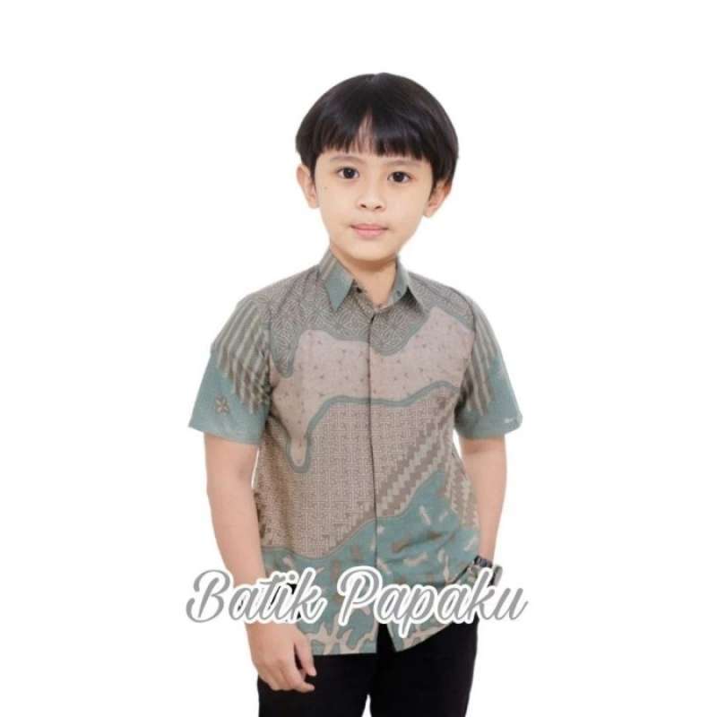 Jual Sarimbit Keluarga Batik Inara Sage Terbaru,couple Kemeja Batik ...
