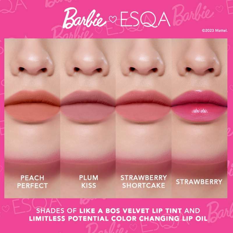 Jual Barbie™ X Esqa Like A Boss Velvet Lip Tint Di Seller Olive Beauty ...