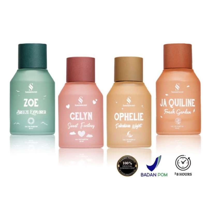 Jual (new Edp 50ml) Summerscent Eau De Parfum 50 Ml Parfume Perfume Di ...