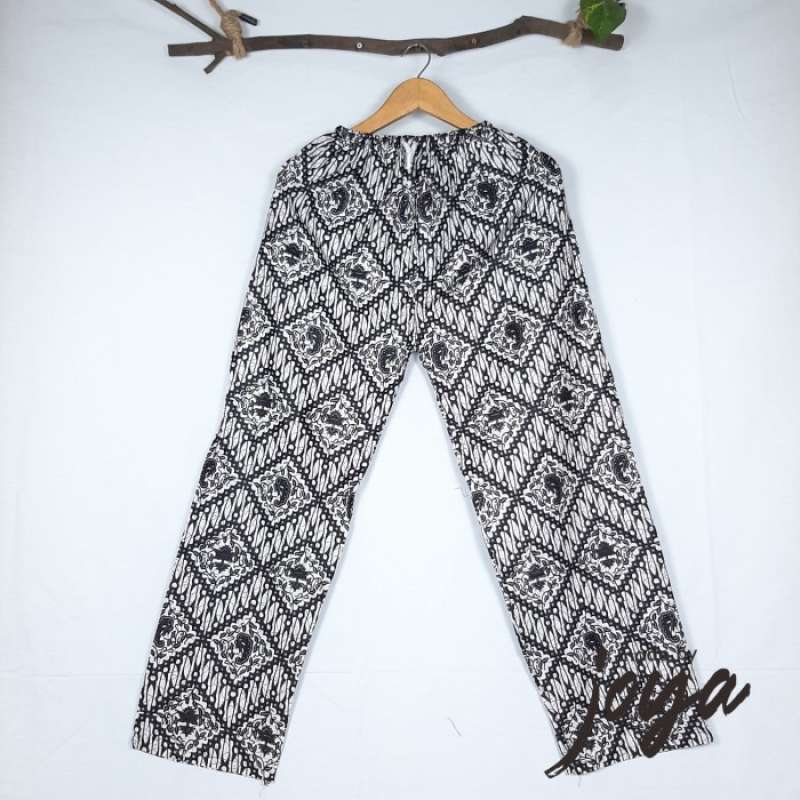 Jual Celana Batik Panjang Khas Jogja Jumbo-super Jumbo - Batik 04 Xxl ...