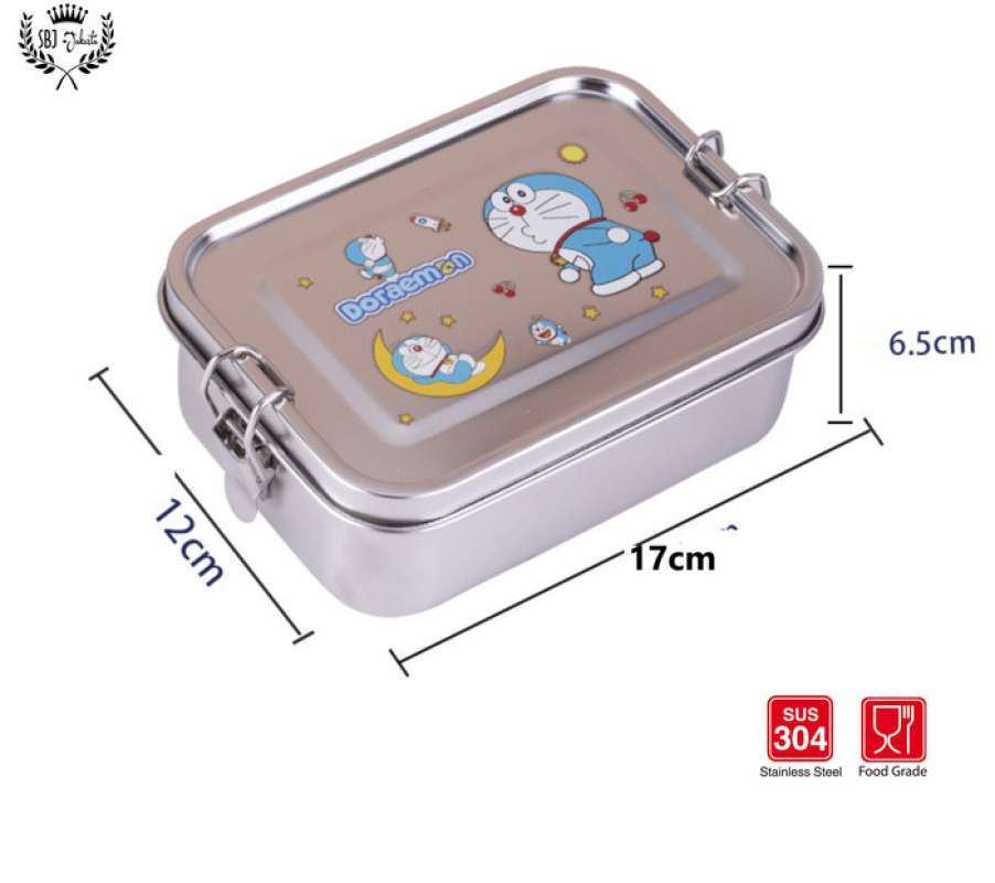 Jual Kotak Makan Full Stainless Sus 304 Lunch Box Tempat Makan Kuromi ...