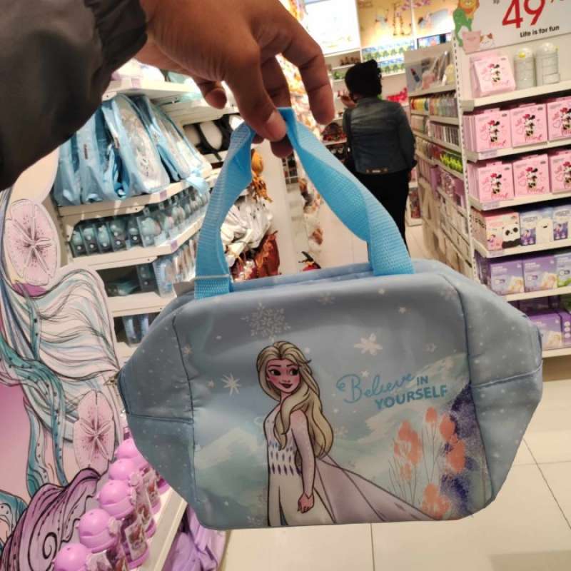 Jual Tas Bekal Cantik Miniso - Disney Frozen Collection 2.0 Lunch Bag ...