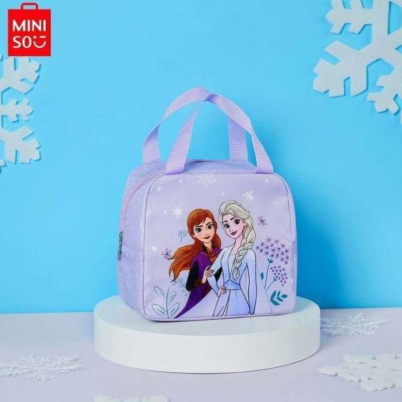 Jual Tas Bekal Cantik Miniso - Disney Frozen Collection 2.0 Lunch Bag ...