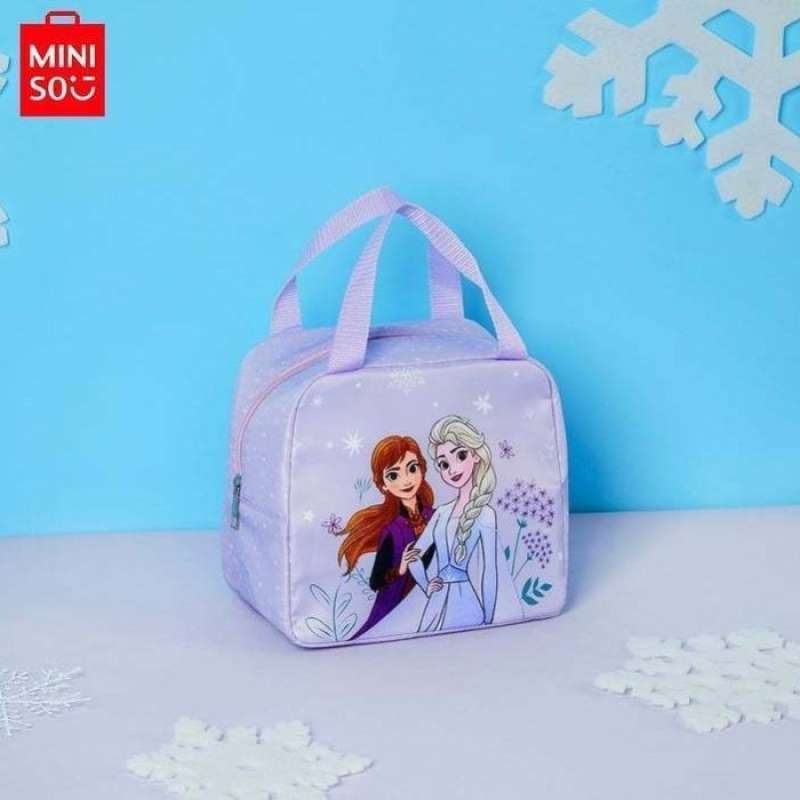 Jual Tas Bekal Cantik Miniso - Disney Frozen Collection 2.0 Lunch Bag ...