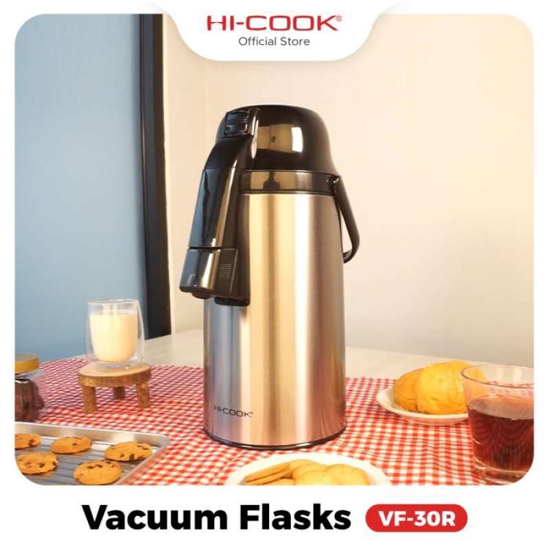 Jual Hi-cook Vacuum Flask Thermos / Termos Air Stainless 3.000ml - Vf ...